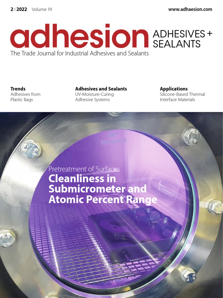 Adhesives and Sealants Magazine - Model | PDF | Holography | Adhesive