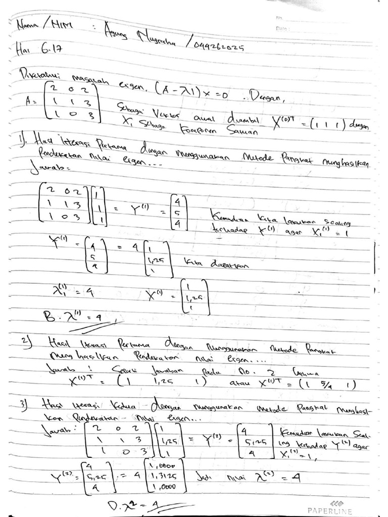 Diskusi 4 Metode Numerik Pdf