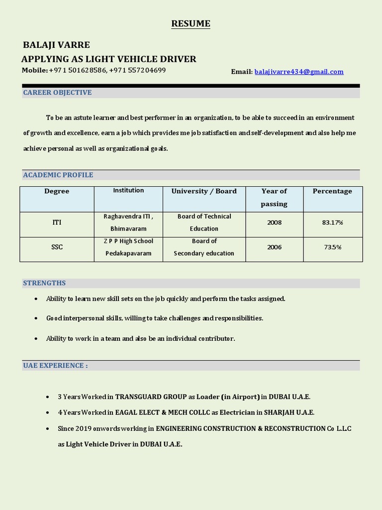 Varre Resume | PDF | Behavior Modification | Learning