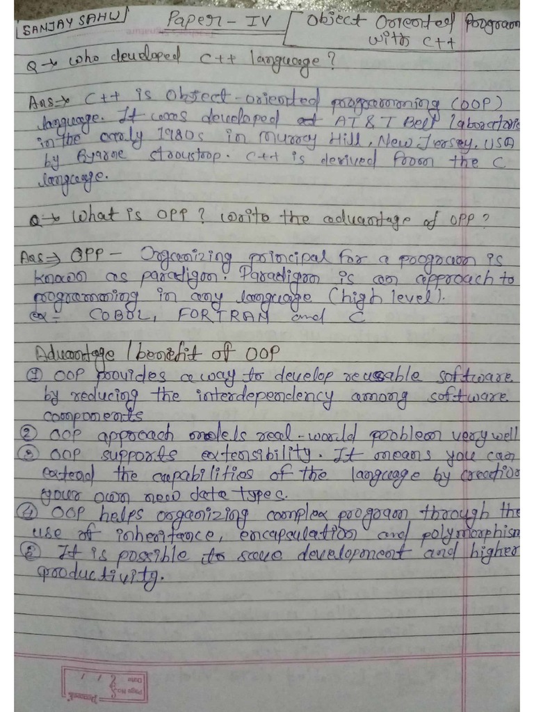 Sanjay Sahu (Paper IV) | PDF