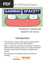 Space Regainer | PDF