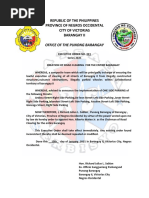 Bpoc Organizational Structure: Hon. Angelica T. Camarillo Hon. Joebanie ...