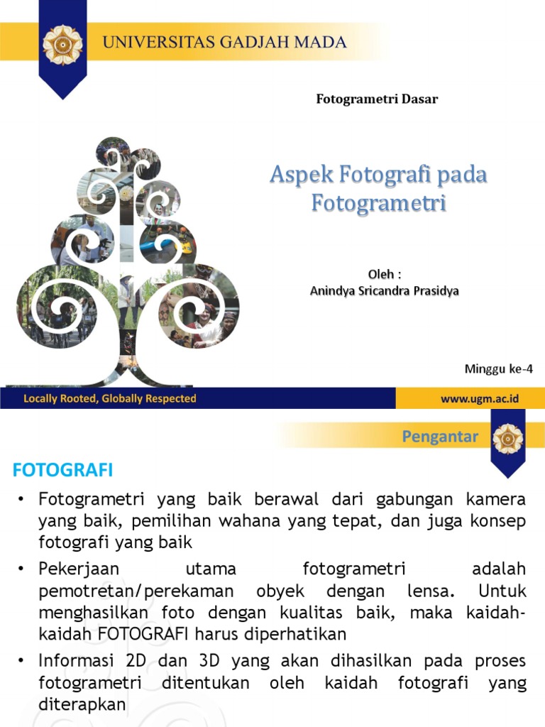 Modul Materi Aspek Fotografi Dalam Fotogrametri | PDF