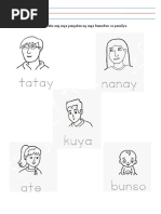 Letrang Ii Kindergarten Worksheets | PDF