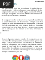 Partes de La Ventana Del Navegador Google Chrome | PDF