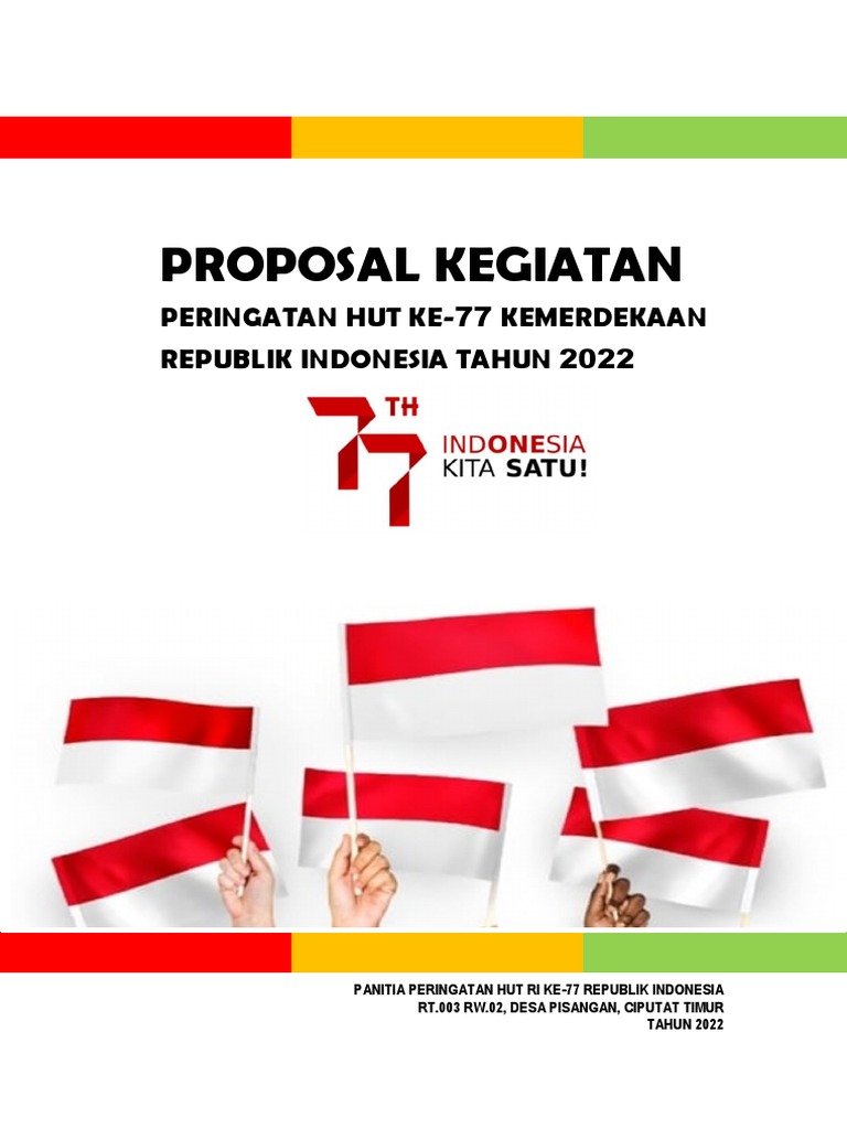 Proposal Peringatan HUT RI ke-77 2022 | PDF | Griya & Taman