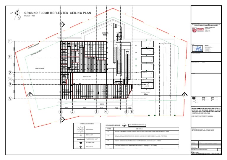 Reflected Ceiling Plan G | Download Free PDF | Structural Engineering | Building Engineering