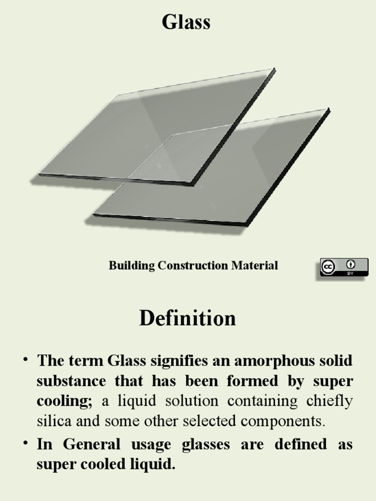 Glass | PDF | Glasses | Silicon Dioxide