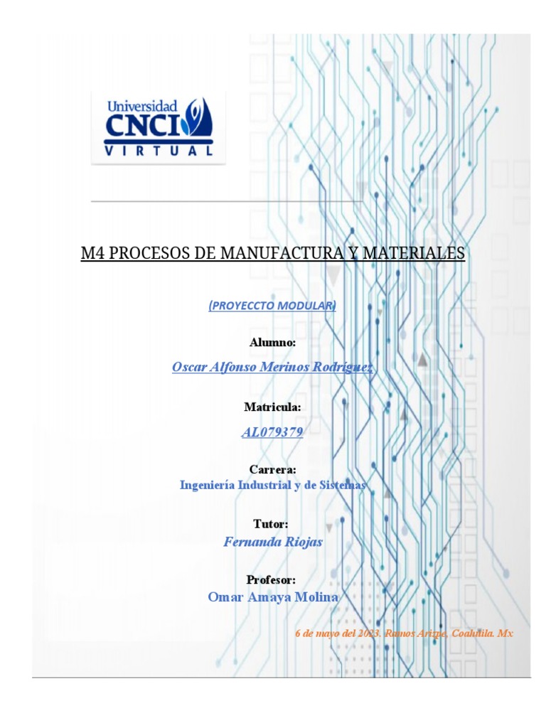 Procesos de Manufactura y Mat | PDF | Soldadura | Construcción