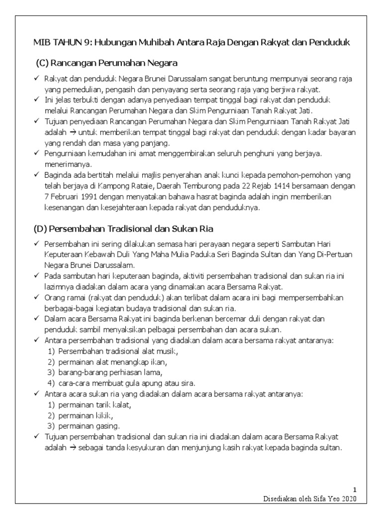 Mib THN 9 - Hubungan Muhibah 2 | PDF | Ilmu Sosial | Perjalanan