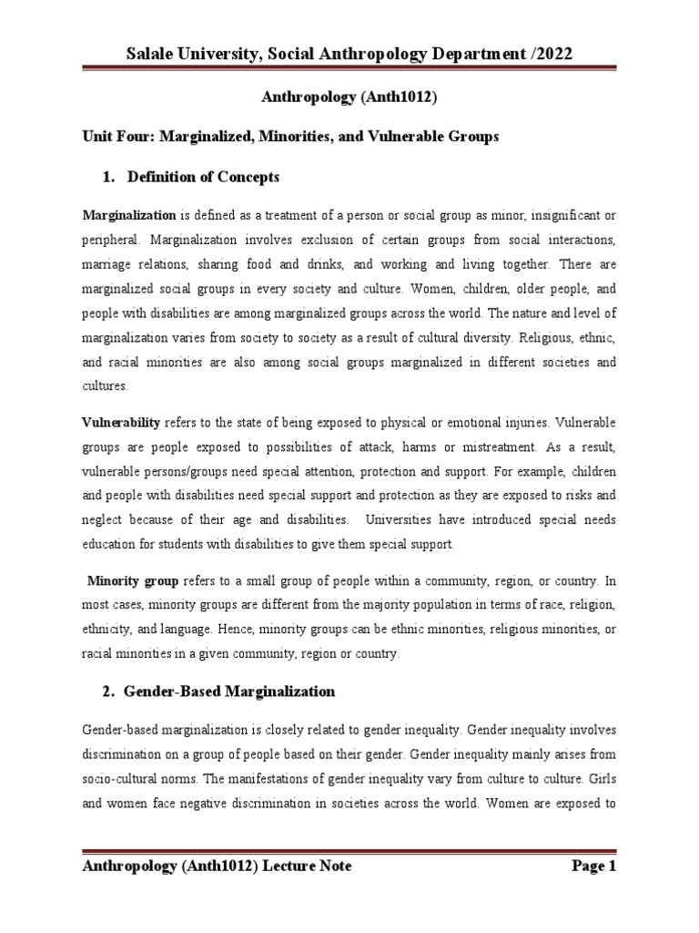 Chapter Four | Download Free PDF | Female Genital Mutilation | Minority Group