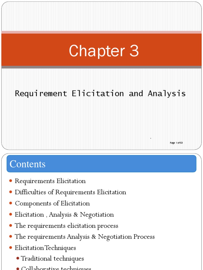 Requirement Elicitation and Analysis | PDF | Software Prototyping | Brainstorming