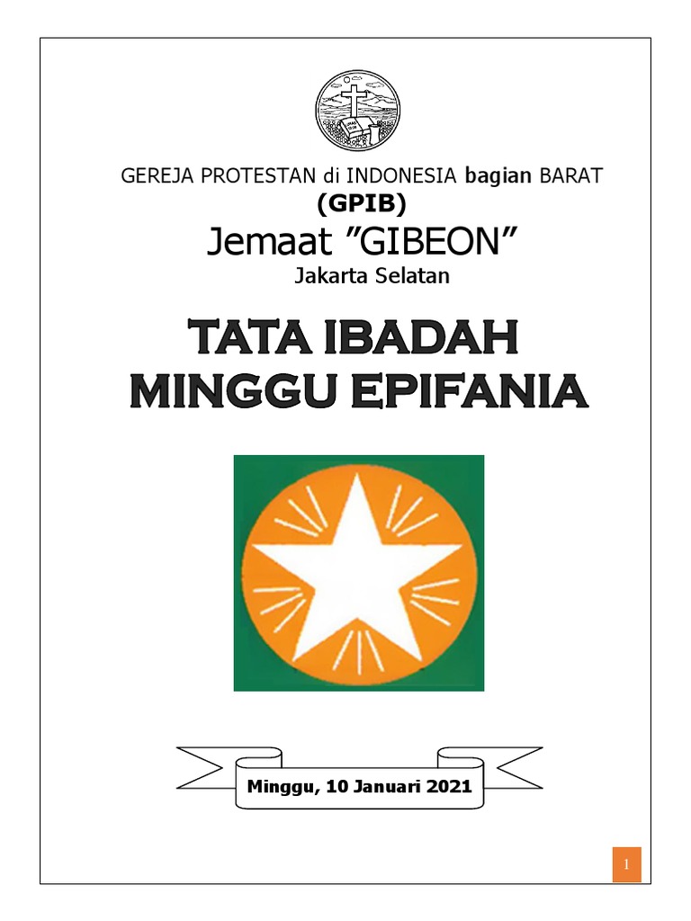 Tata Ibadah 10012021 | PDF