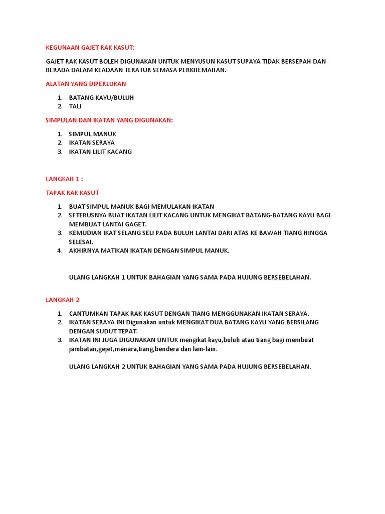 Kegunaan Gajet Rak Kasut | PDF | Perjalanan | Griya & Taman