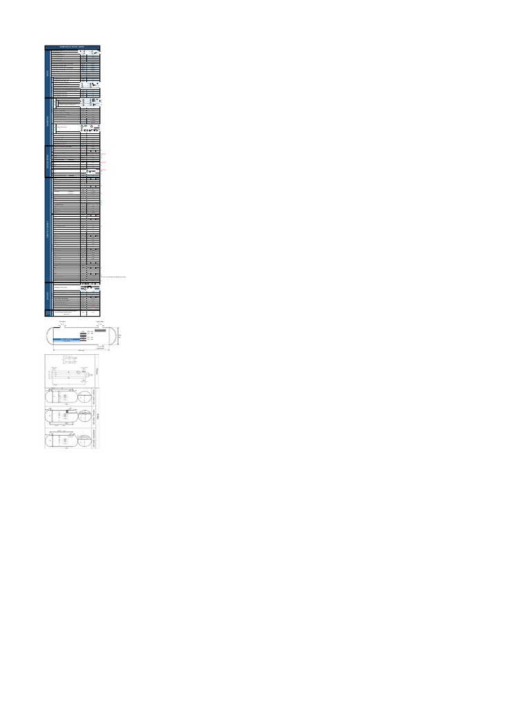 Horizental Vessel Sizing | PDF | Liquids | Chemistry