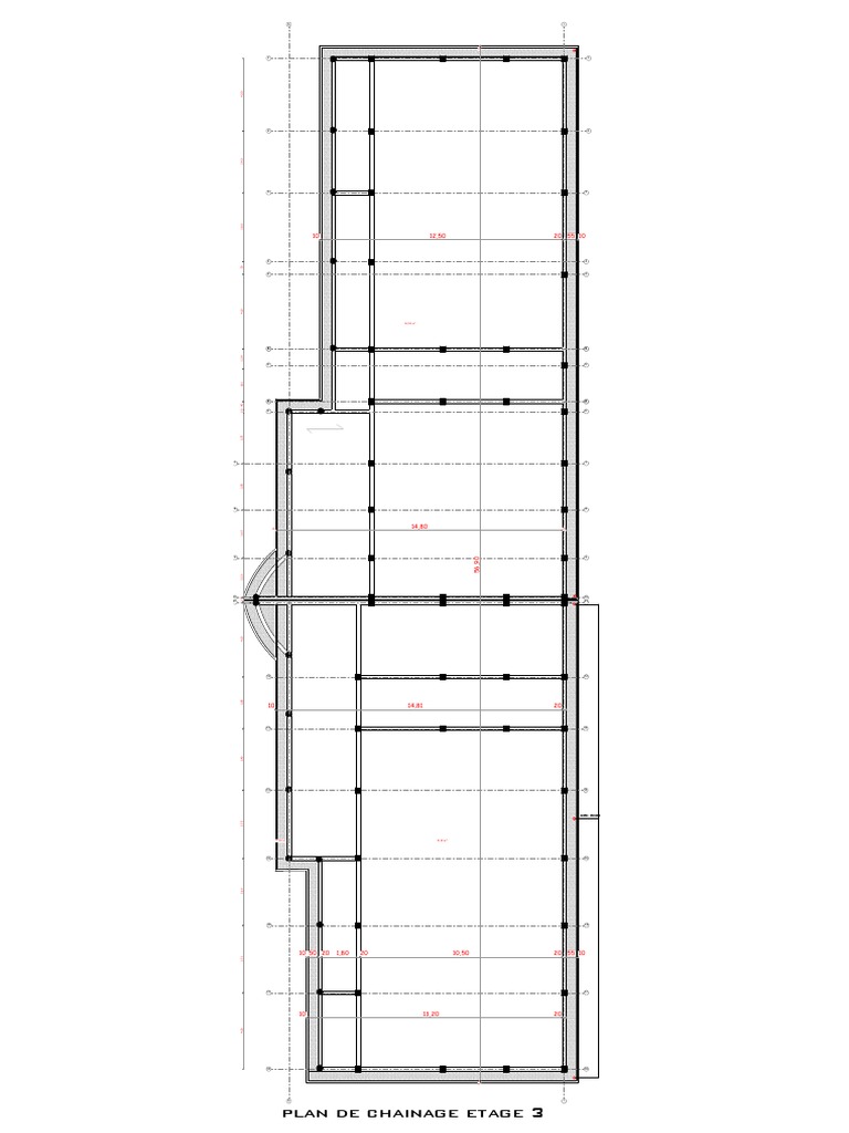Plan de Chainage Etage 3 IUS | PDF