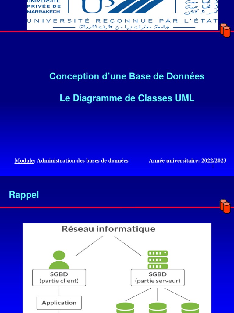 Diagramme UML pour Conception BDD | PDF | Bases de données | Langage de ...