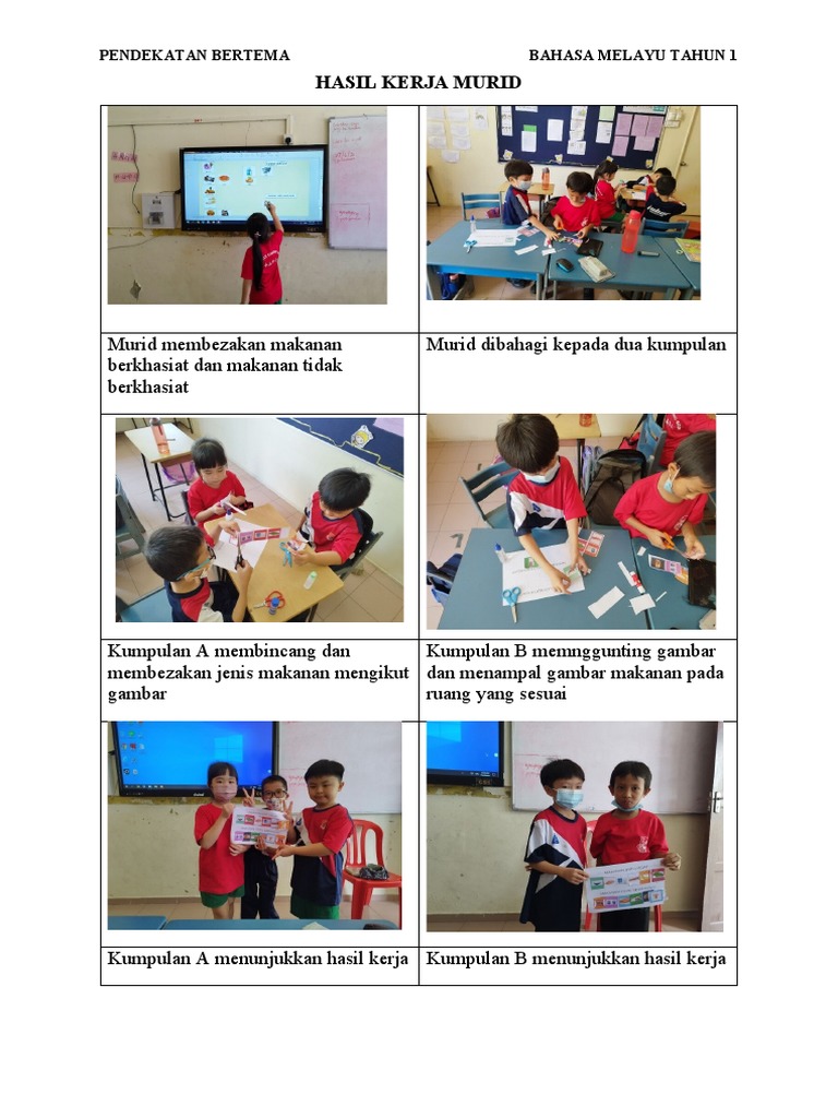 TEMPLATE_HASIL KERJA MURID | PDF