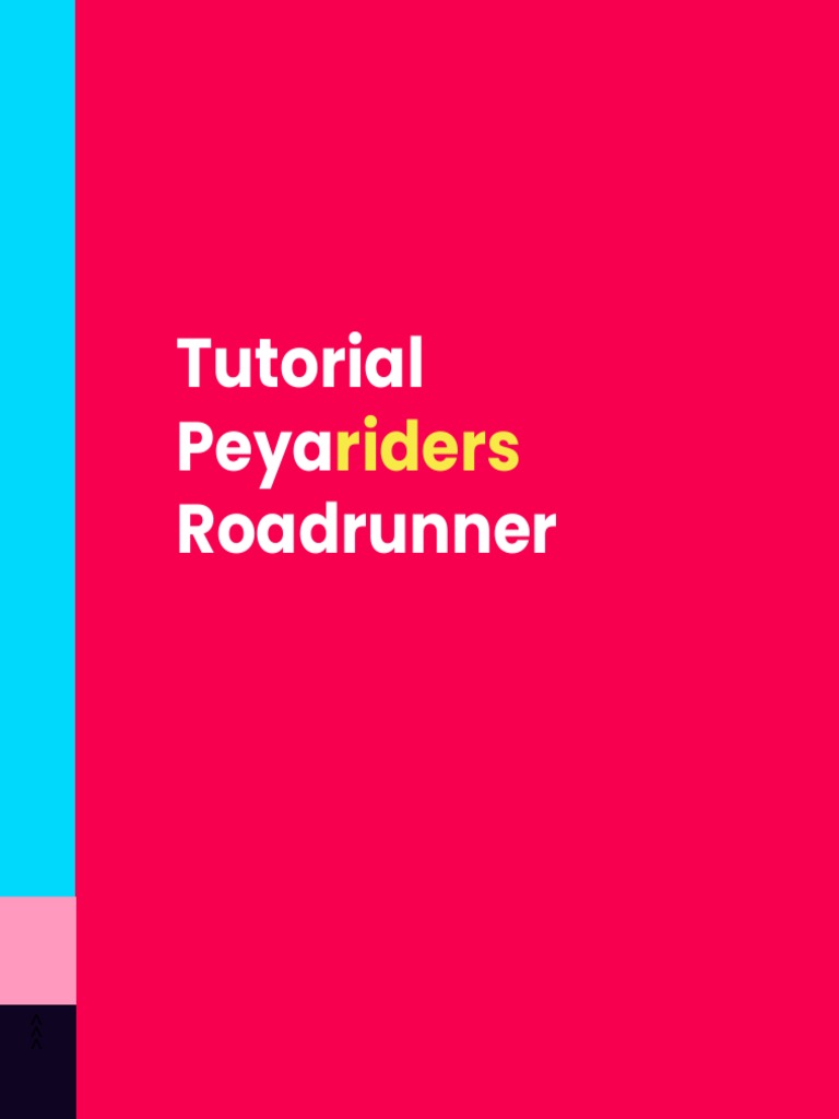 Tutorial de Como Usar La App de Pedidos Ya - Rider | PDF
