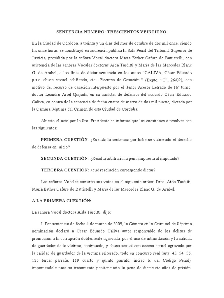 TP4 - Documento extra 1 | PDF | Procedimiento Criminal | Sentencia (ley)
