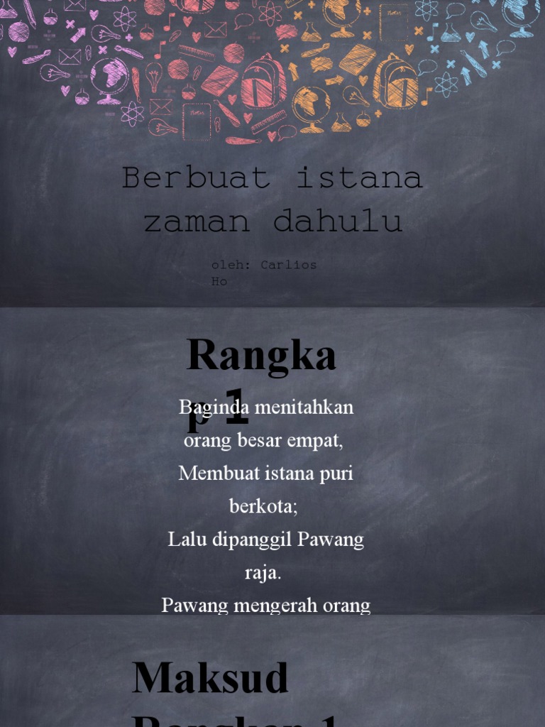 Berbuat Istana Zaman Dahulu | PDF