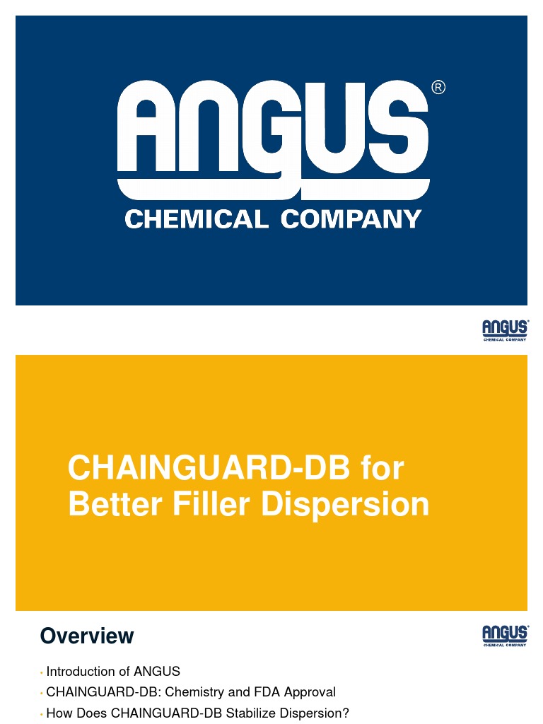 CHAINGUARD-DB For Filler Dispersion (General) | PDF | Pharmaceutical ...