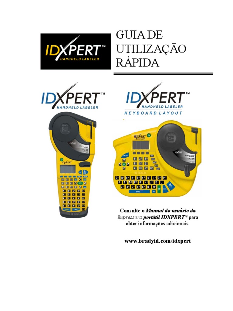 IDXpert Quick Start BPT Portugues | PDF | Impressora (informática ...