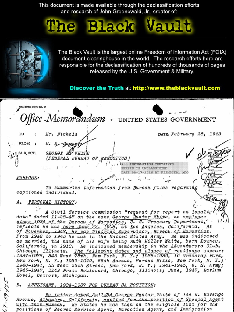 GeorgeHunterWhite FBI2 | PDF
