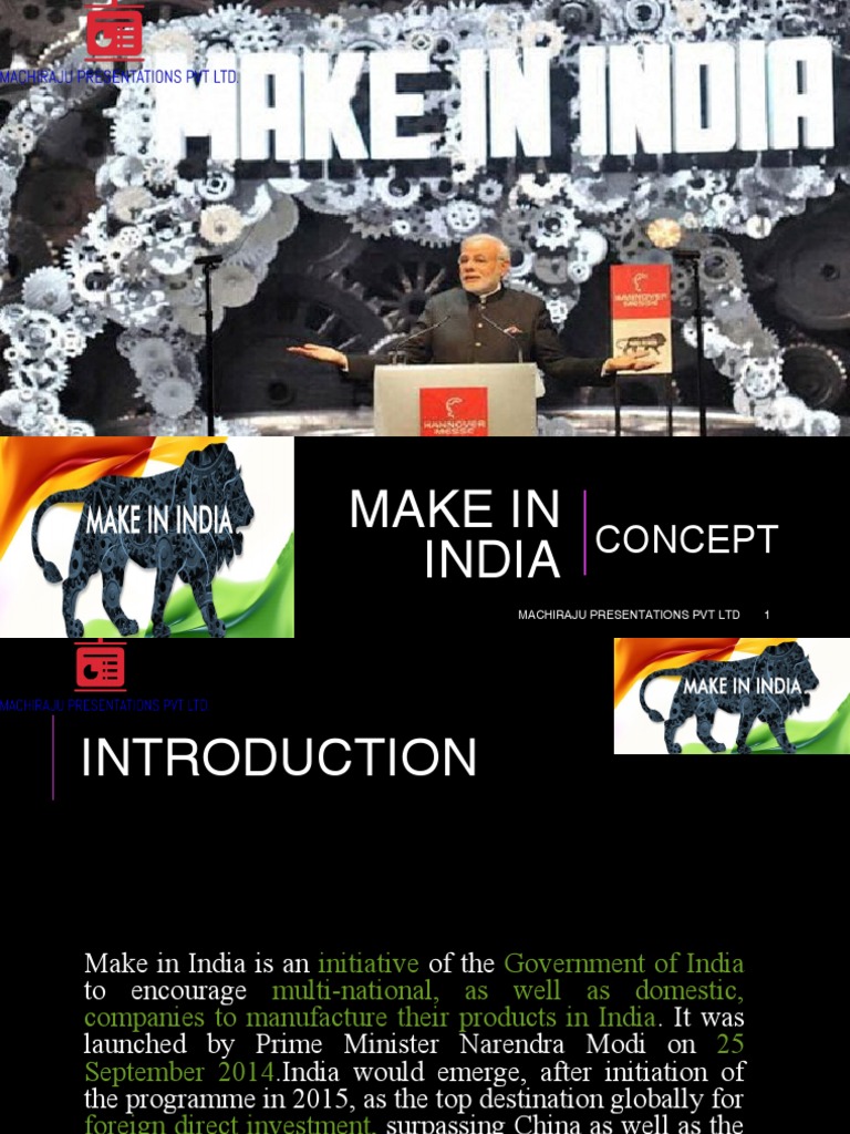 Make in India Project 2 | PDF | Economies
