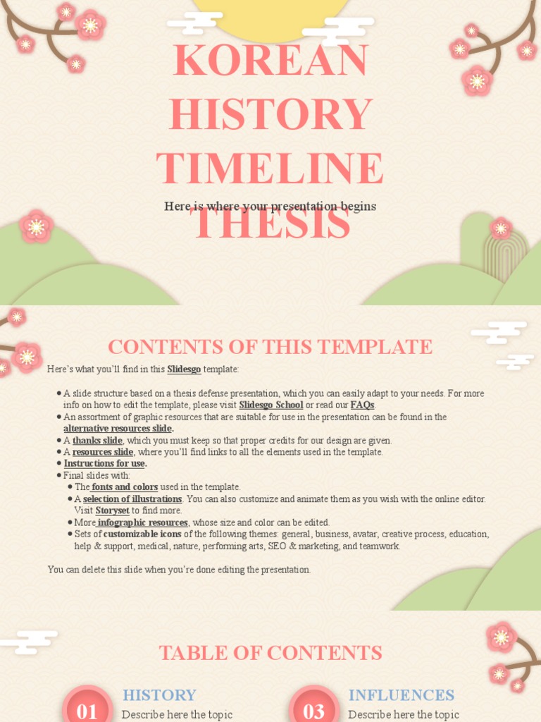 Korean History Timeline Overview | PDF | Planets | Korea