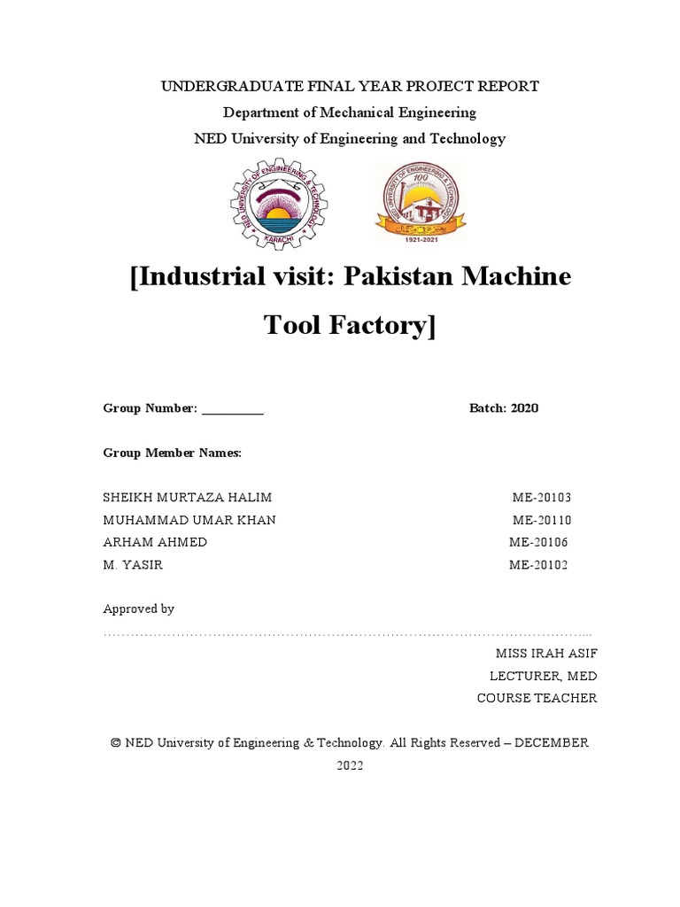 Template of Final Year Project Report-30-08-2021-1-1 (1) (1) 2 | PDF ...