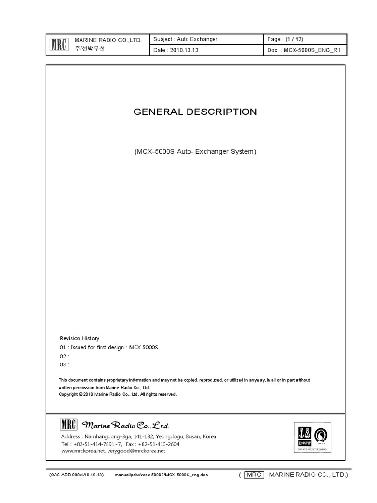 MCX 5000'S | PDF | Telephone | Electronics