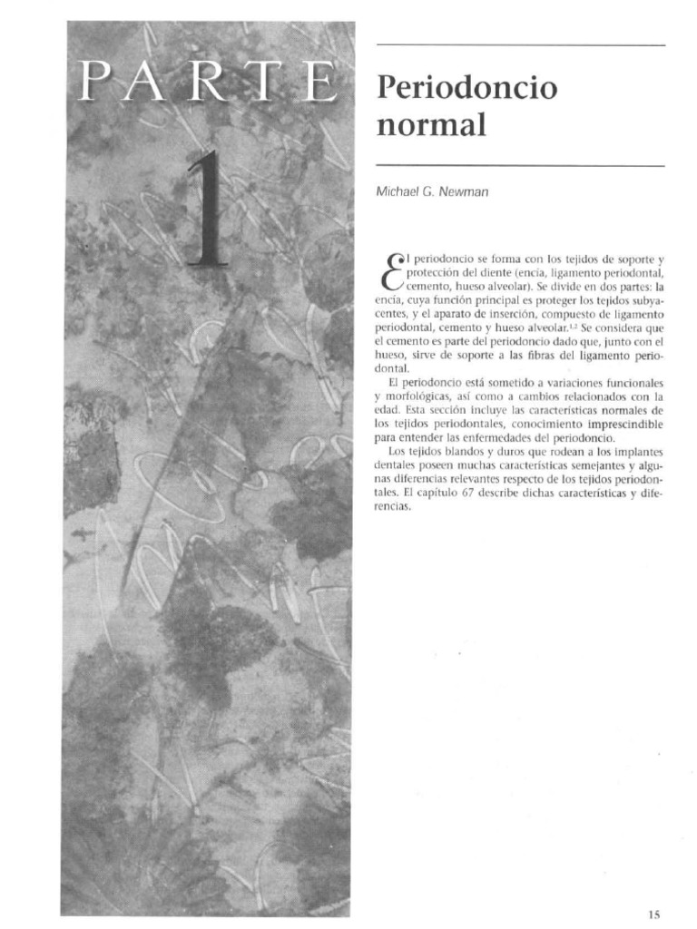 Periodonto Normal - Carranza 9ed | PDF | Epitelio | Zoología
