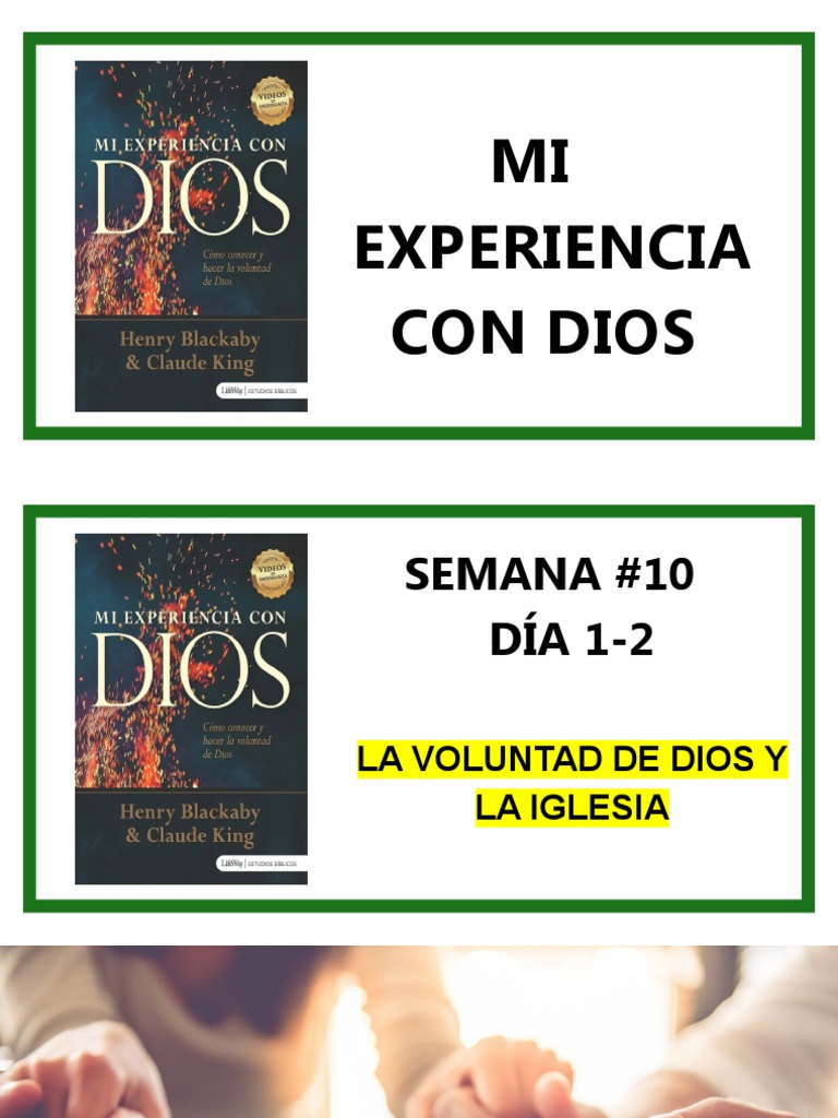 20 Mi Experiencia Con Dios | PDF | Iglesia cristiana | Cristo (título)