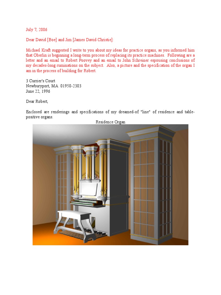 Small Pipe Organ Design Concepts | PDF | Music Technology | Aerophones