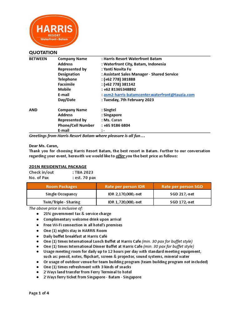 HRWB 2023 - Singtel Singapore | PDF | Payments | Banks