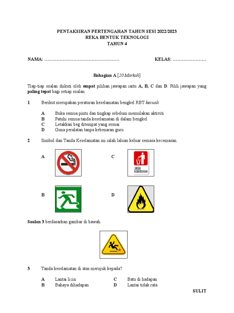 RBT Tahun 4 | PDF