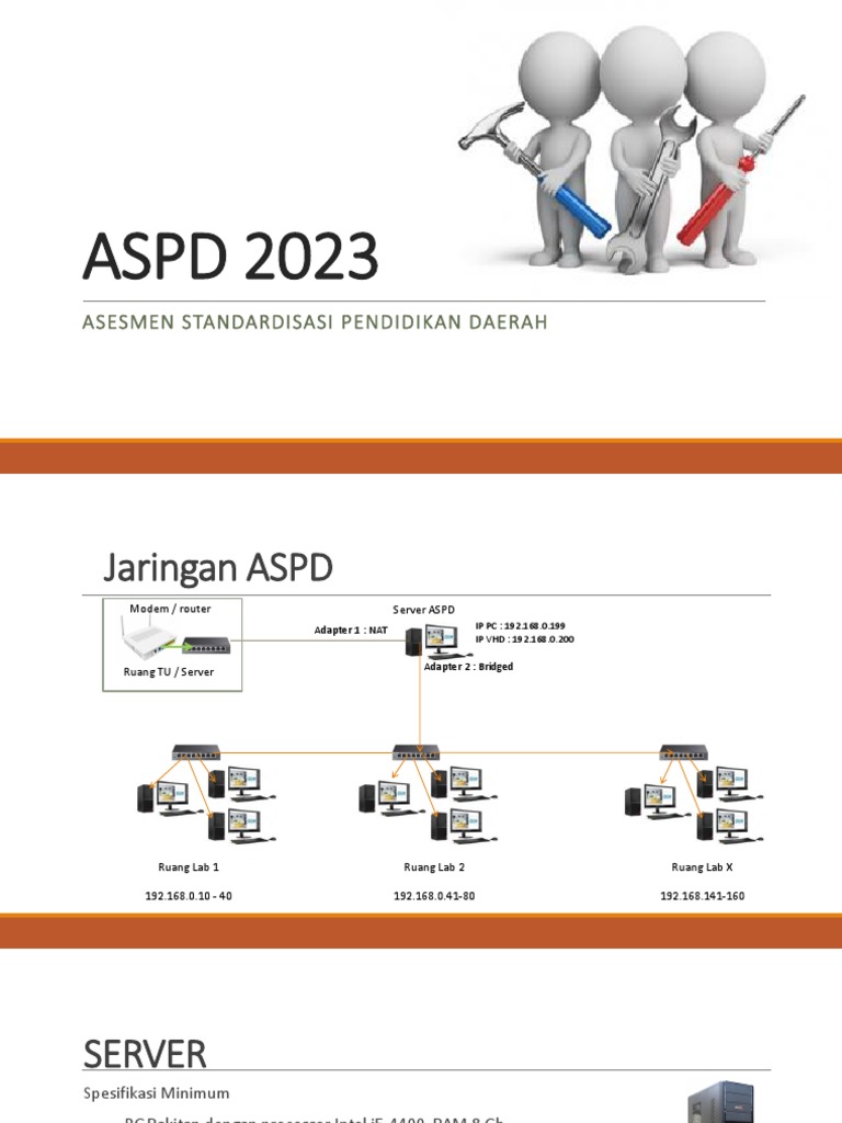 Jaringan dan Pengaturan ASPD 2023 | PDF
