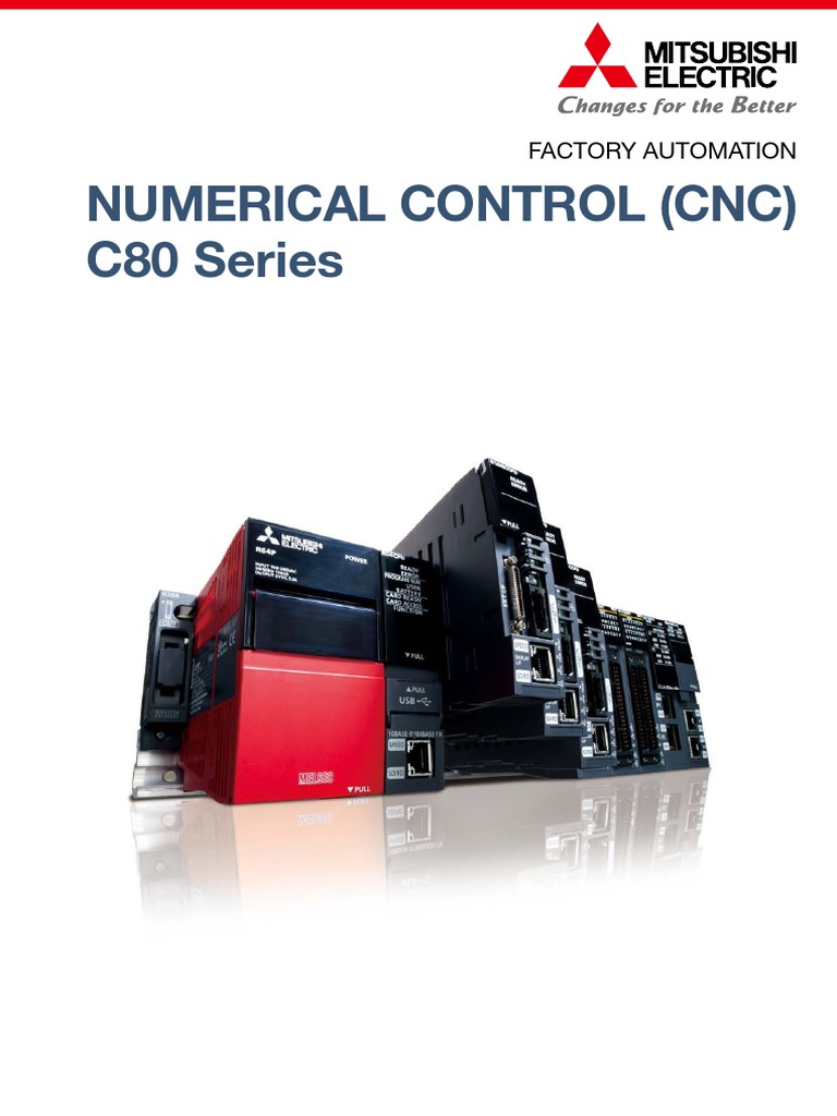 CNC C80 Series for Industrial Automation | PDF | Programmable Logic Controller | Numerical Control