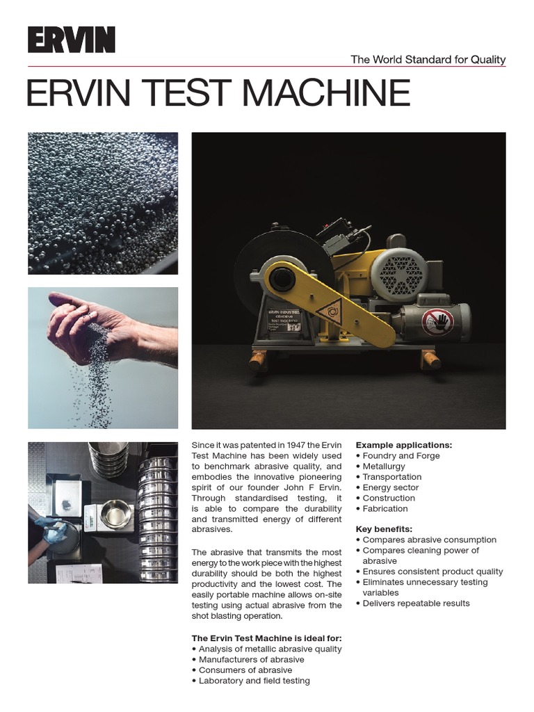 Ervin Test Machine EN | Download Free PDF | Business Process ...