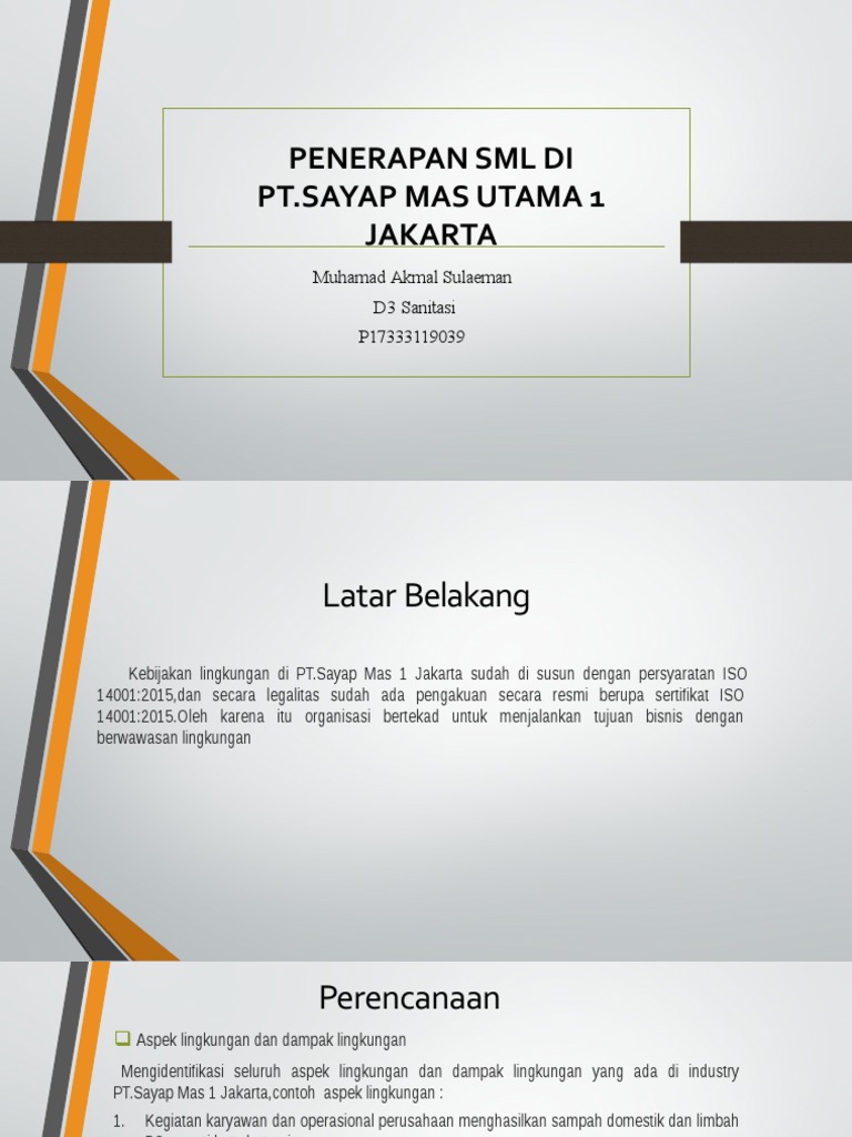 Implementasi SML di PT Sayap Mas | PDF | Bisnis | Sains & Matematika