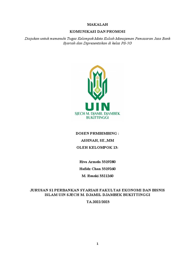 Makalah KLP 13 | PDF