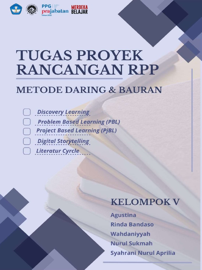 KELOMPOK 5_DESAIN RPP METODE DARING & BAURAN_PPGBIO02 | PDF