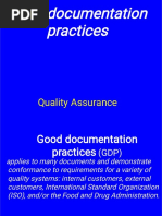 Good Documentation Practices | PDF | Facilitator | Quality Management ...
