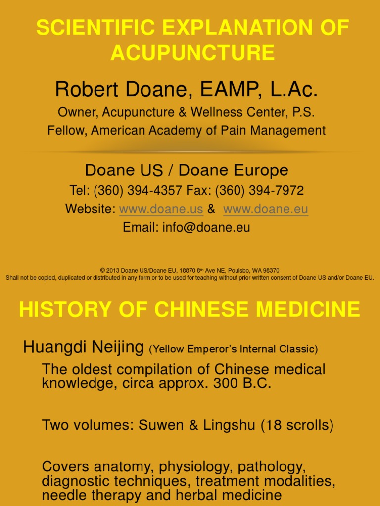 How Acu Works | PDF | Vein | Clinical Medicine