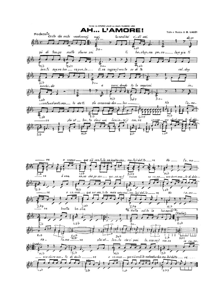 Ah... L'amore | PDF