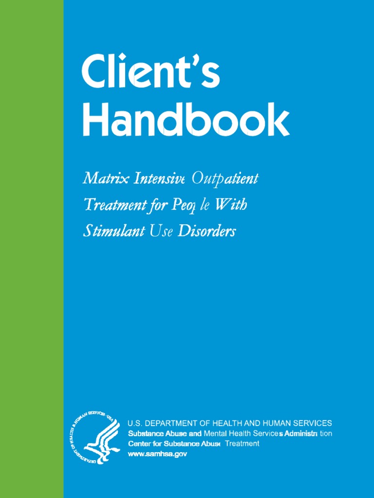 PG Integrated Matrix Client Handbook | PDF | Twelve Step Program ...