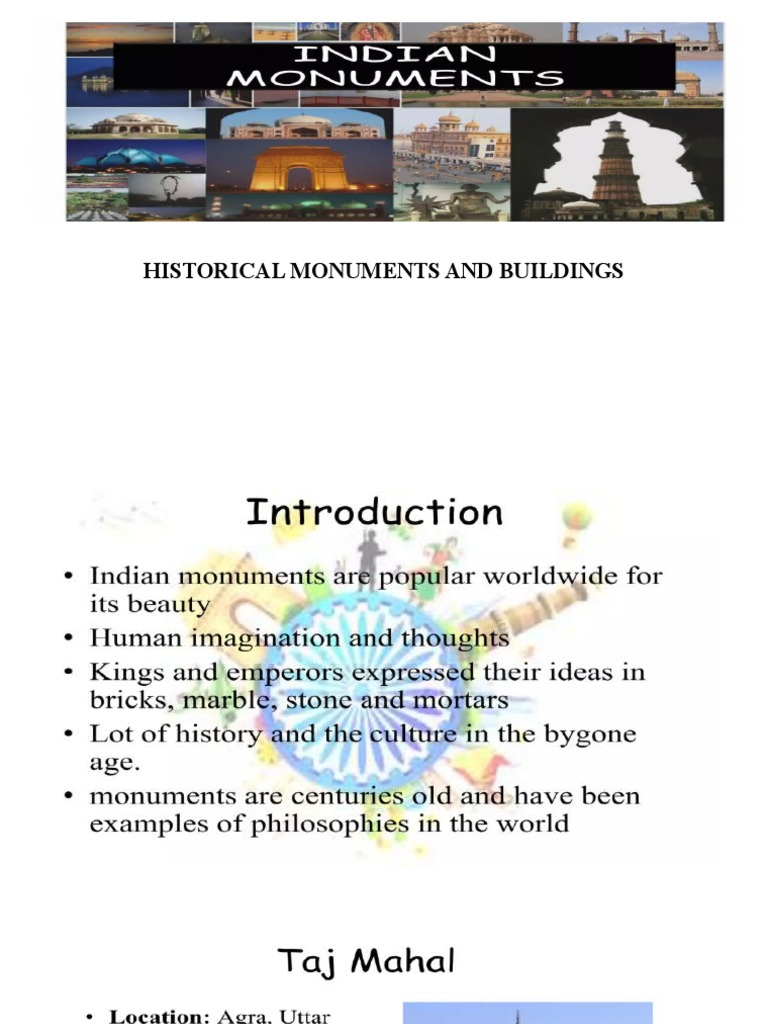 Historical Monuments | PDF