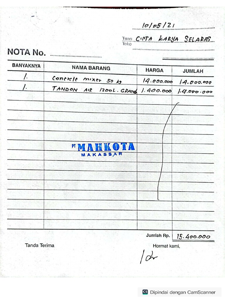 nota tandon & molenk | PDF