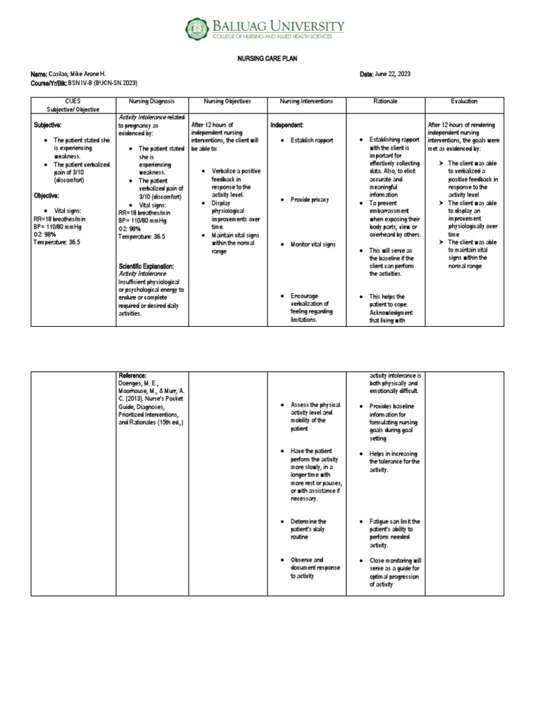 NCP LRDR | PDF | Nursing | Psychological Concepts